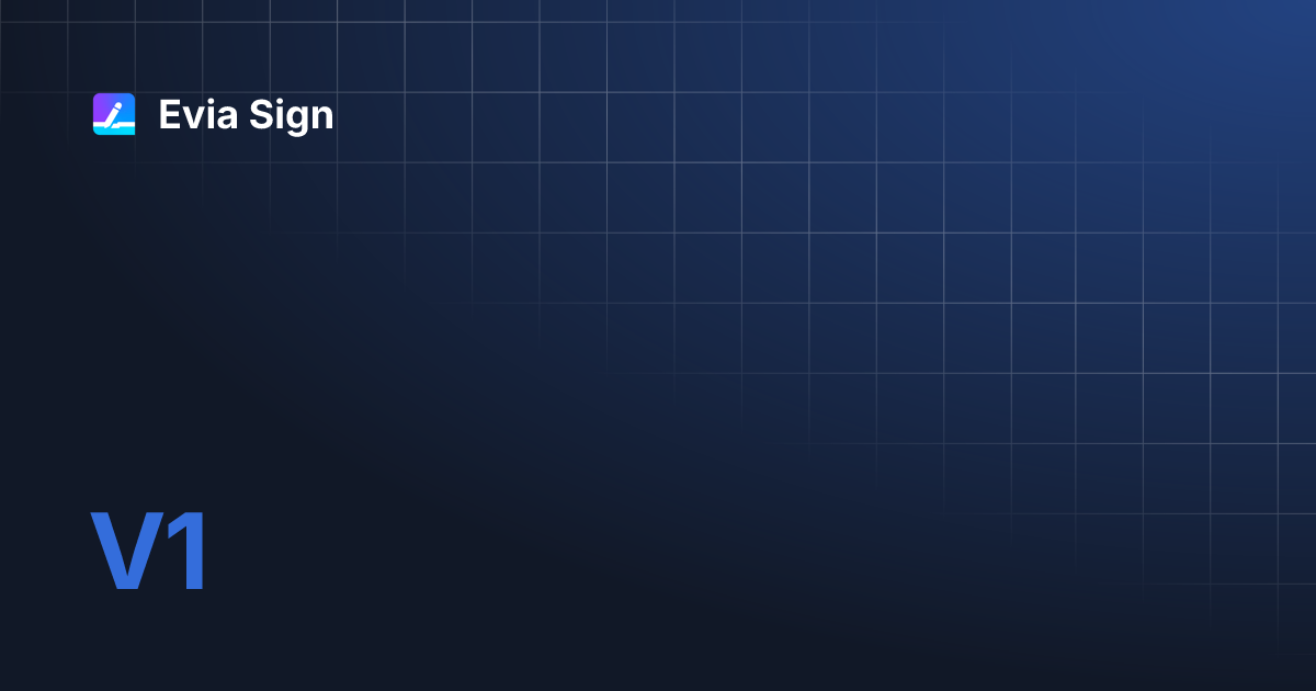 V1 | Evia Sign